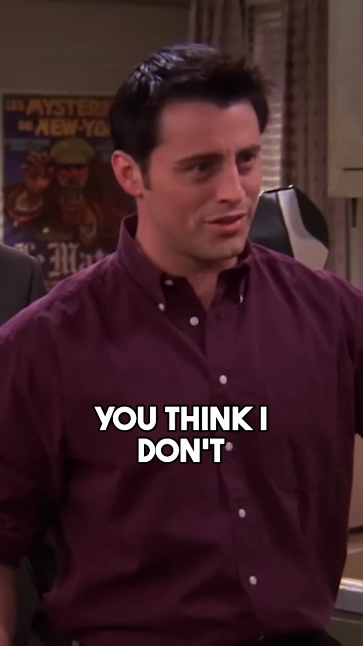 Joey loses it over his broken fridge on Friends