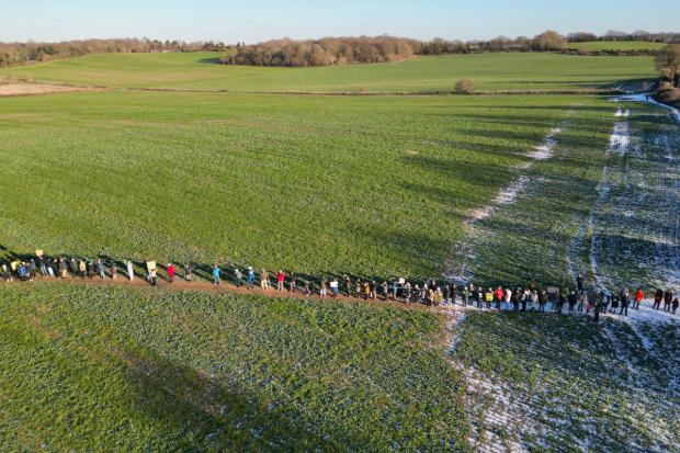 Hundreds oppose plans to build 350 homes on Bromley green belt land