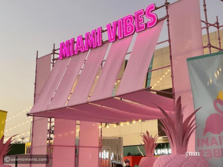 Miami vibes Abu Dhabi is back, turning Umm Al Emarat Park into a pastel ...