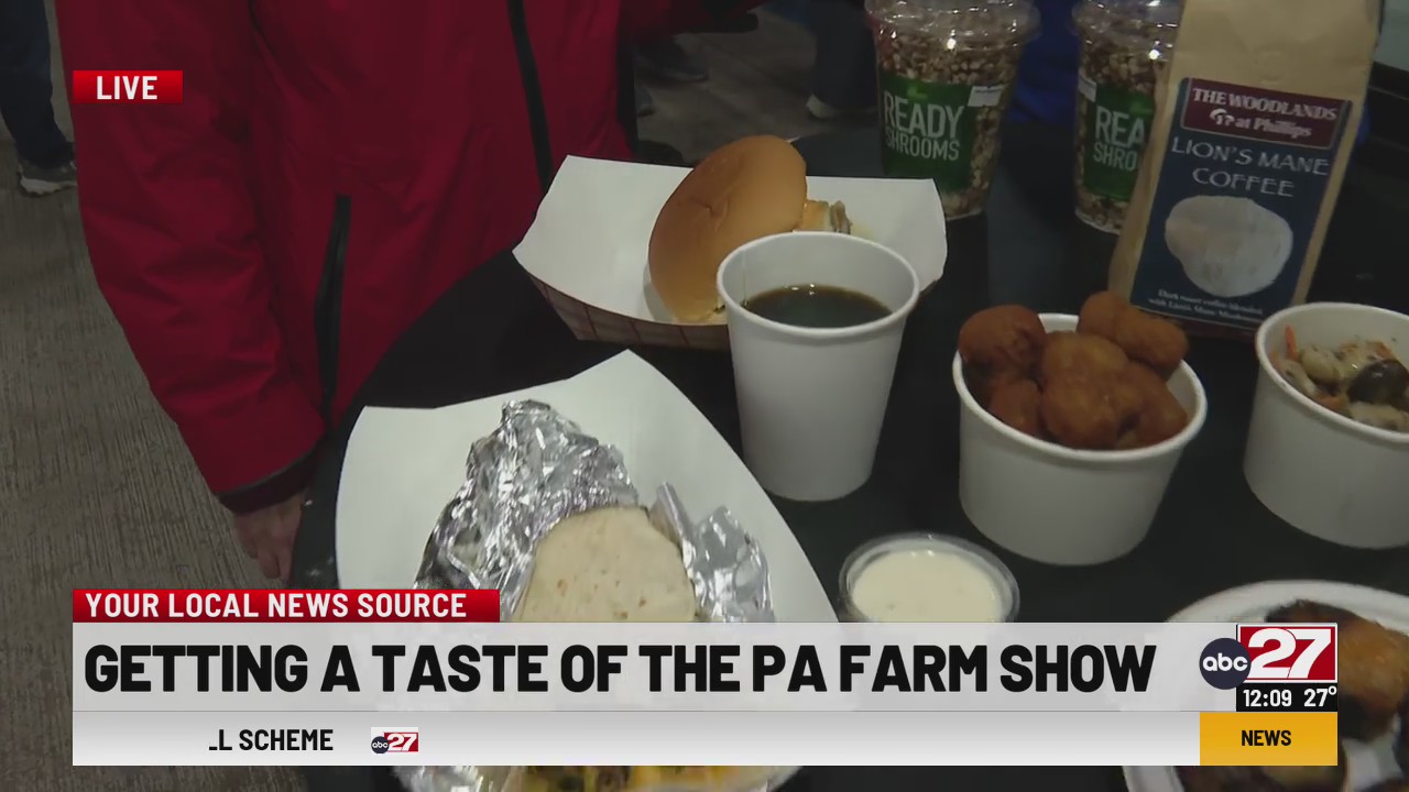 Live from the food court of the 2026 PA Farm Show