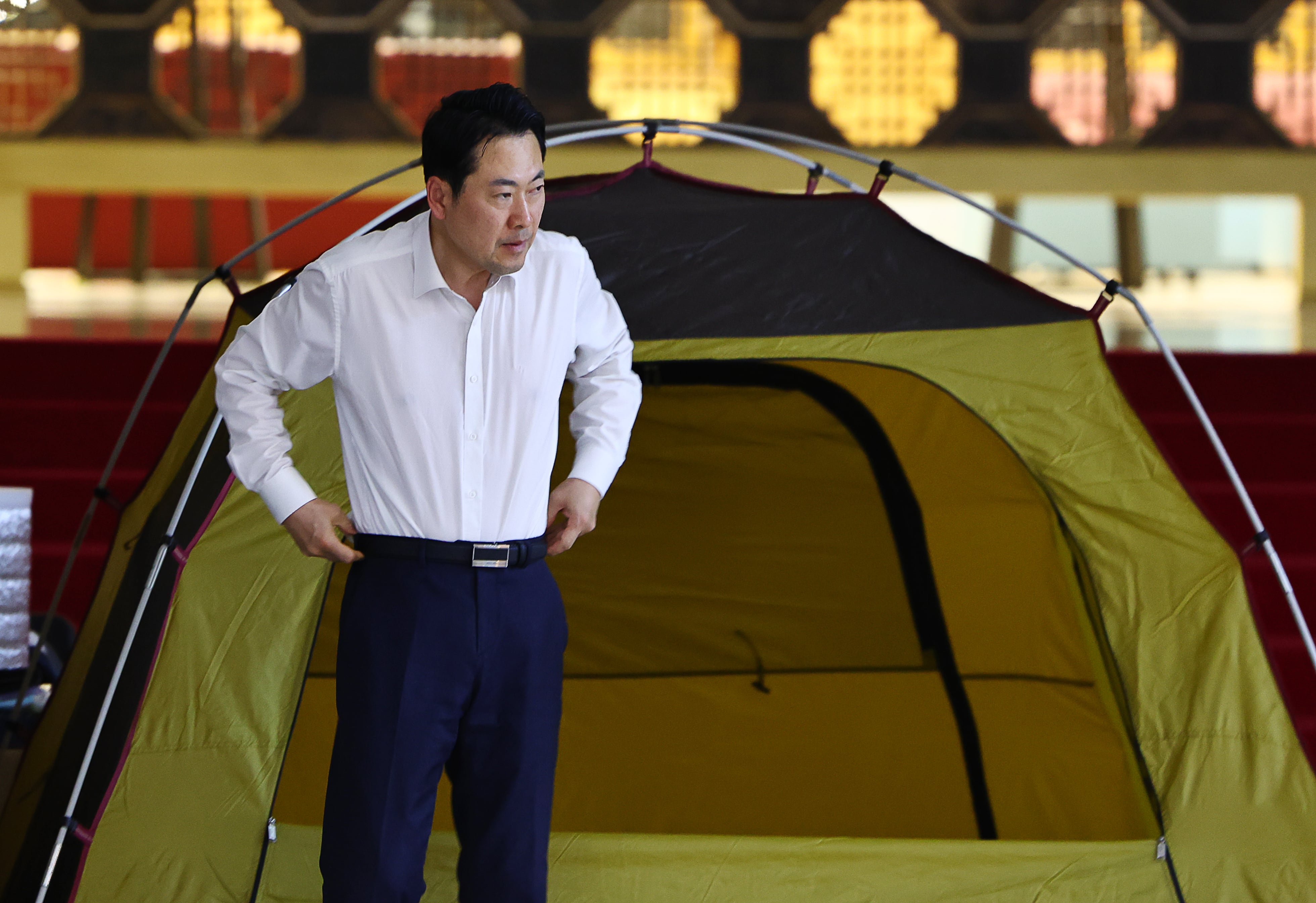 People Power Party leader Jang's hunger strike targets hardline base