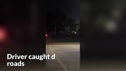 Driver caught drifting with passengers 'hung out of windows' banned ...