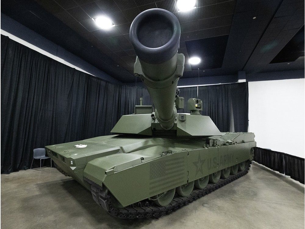 New tank unveiled by US Army marks a first for Detroit Auto Show