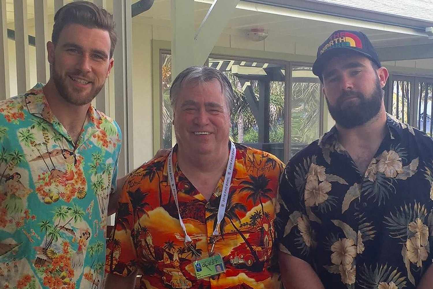 Travis and Jason Kelce join in on 2016 throwback trend with nearly ...