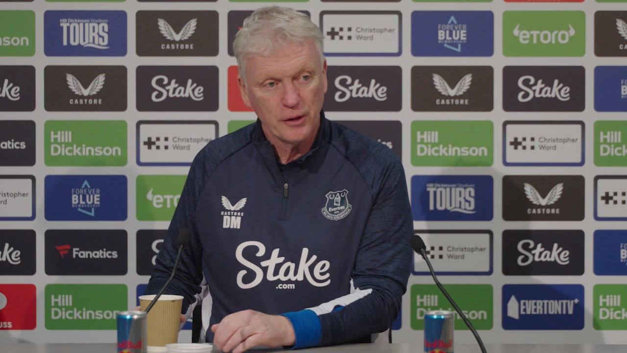 Moyes on the prospect of Everton making transfers in this window