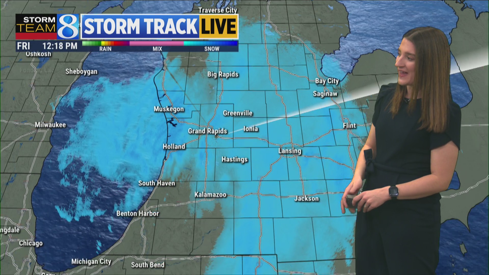 Storm Team 8 forecast, noon, 011626