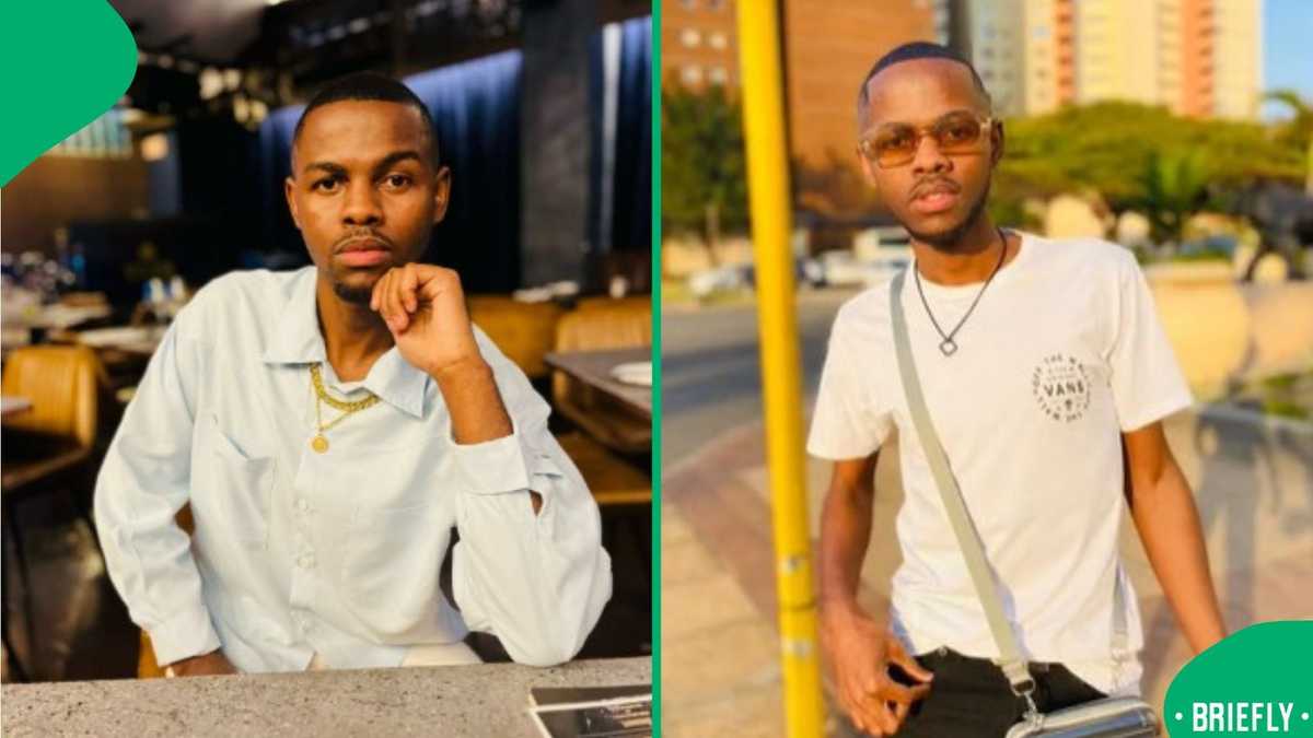 Zulu man played maskandi in a US bar, showing South African pride