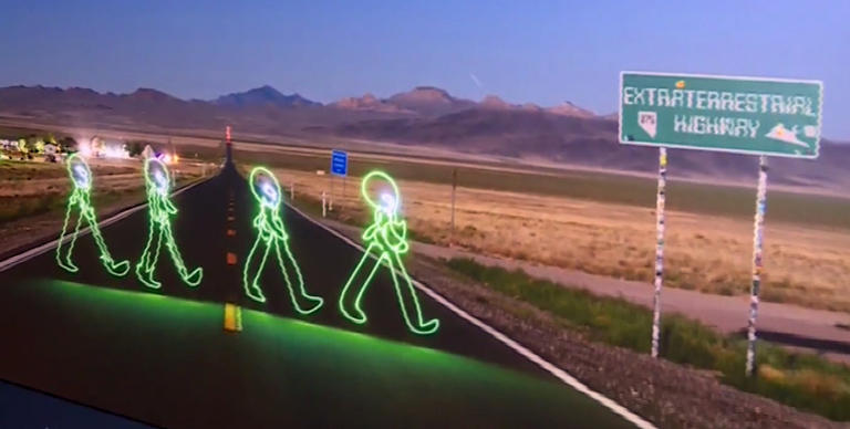 Neon meets nature inside the Nevada State Museum