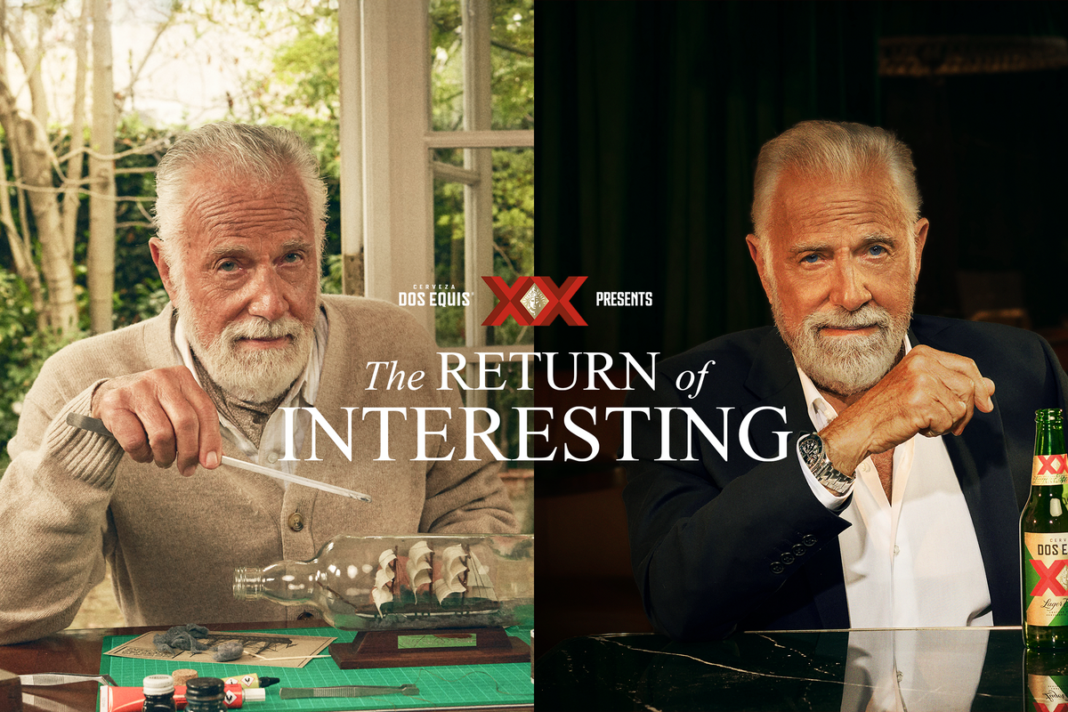 Dos Equis revives its 'The Most Interesting Man in the World' campaign