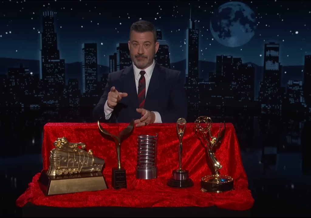 Jimmy Kimmel says Donald Trump can take his awards 'if you agree to ...