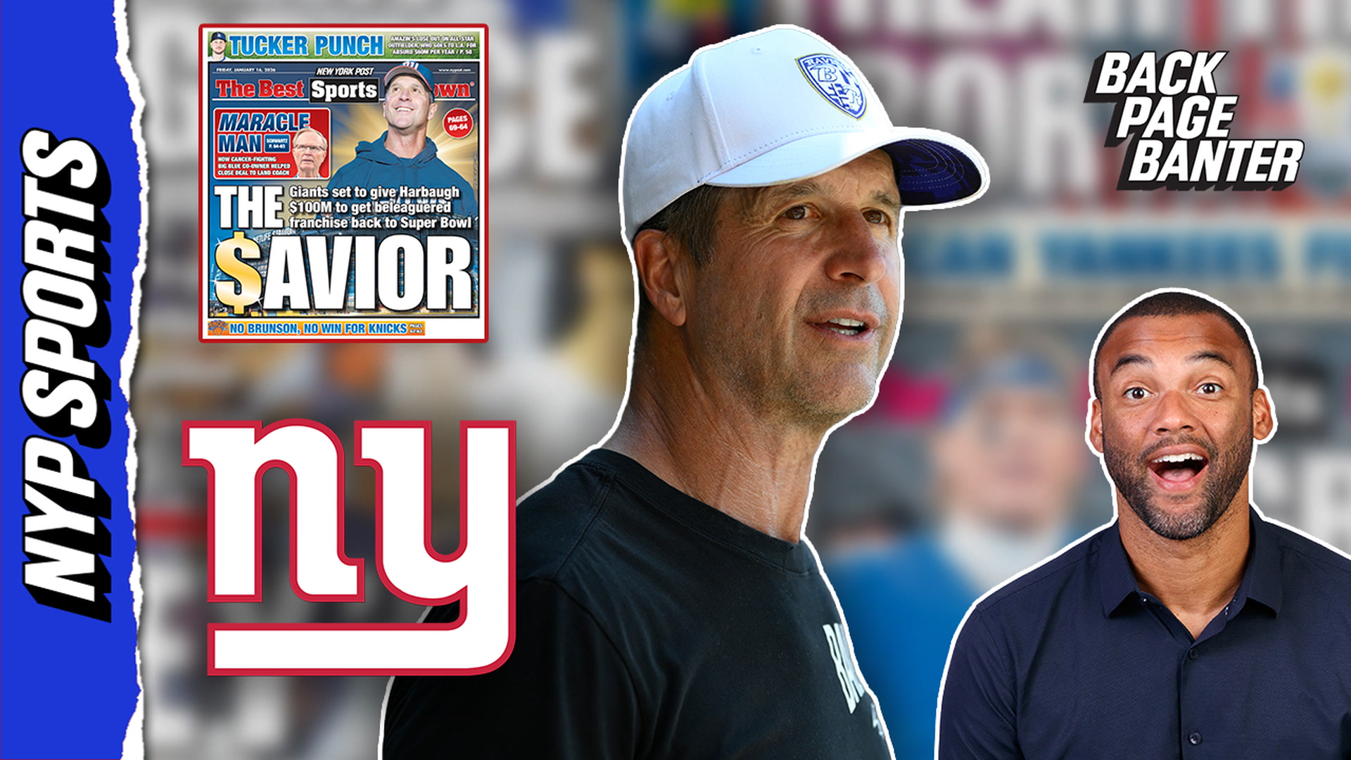 Will John Harbaugh be Giants' long-awaited savior? | Back Page Banter