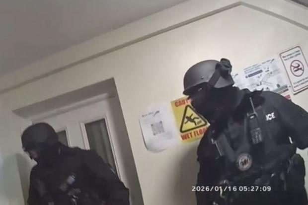 Watch: Four arrested as police carry out drug warrants in Newport