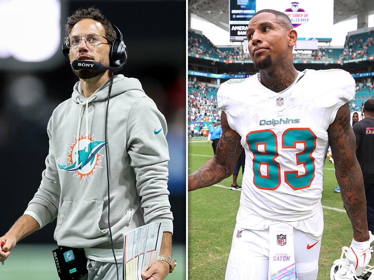 Darren Waller says Dolphins owner crashed exit meeting to fire Mike ...