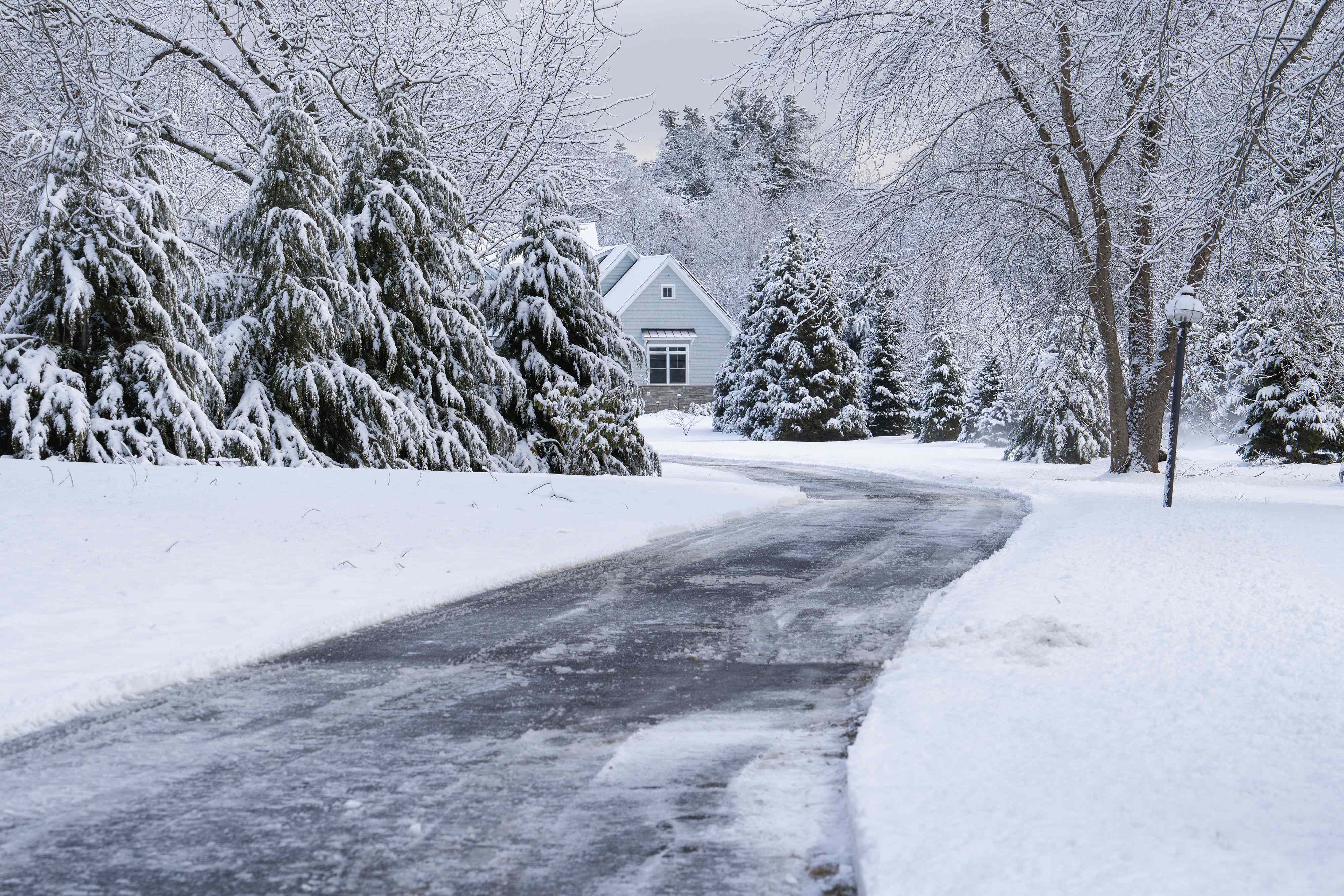 The safest way to remove ice from your driveway, according to an expert