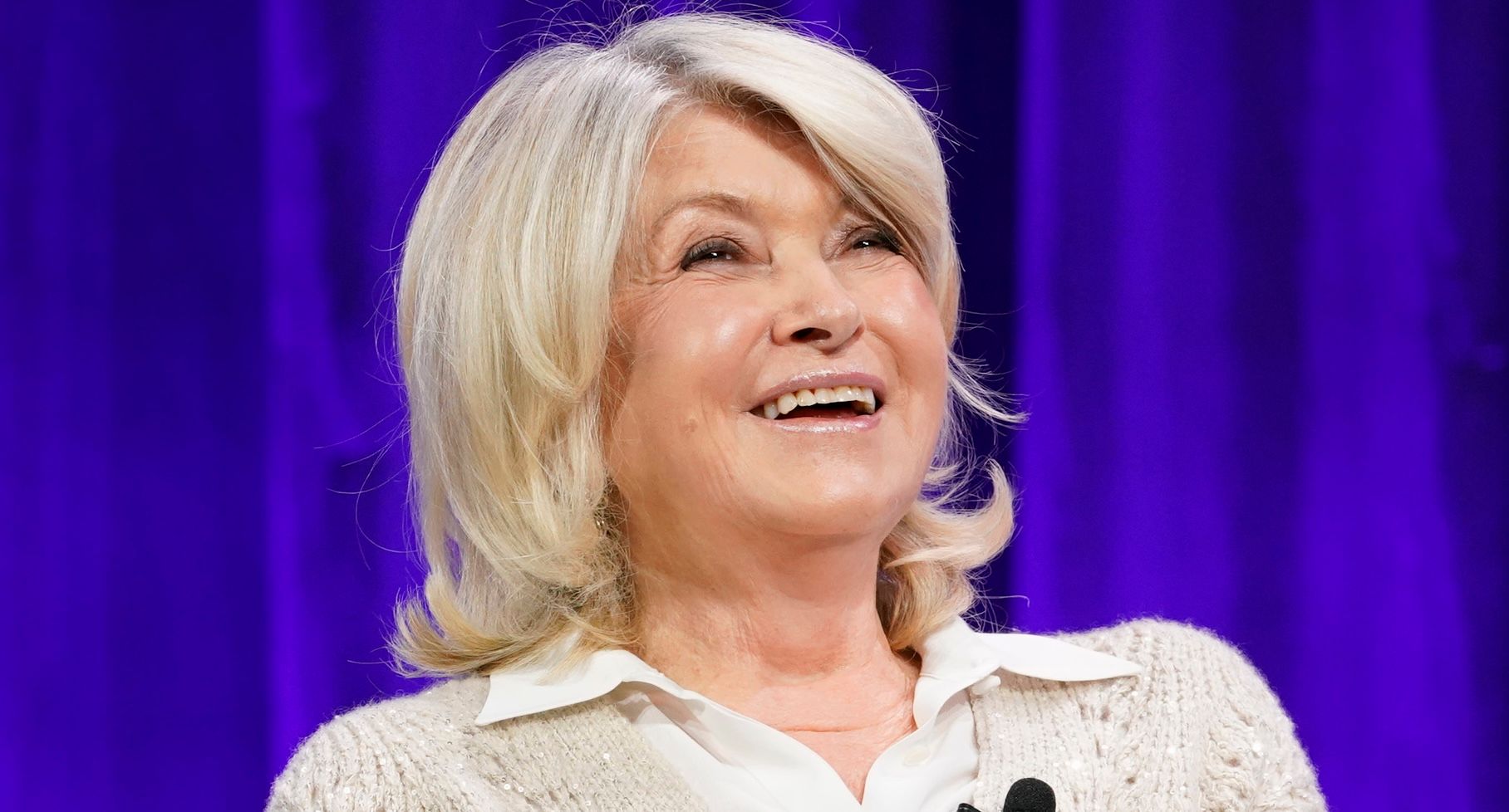 Martha Stewart traded her signature blonde for a new mocha mousse hair ...