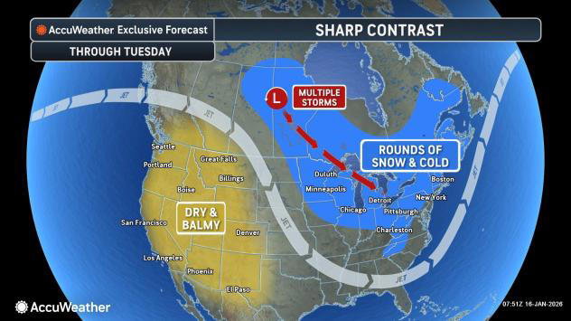 Air quality may worsen as warm, dry pattern holds west of the Rockies