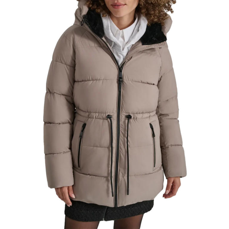 Nordstrom Rack has a stylish $220 DKNY puffer coat on sale for only $44 ...