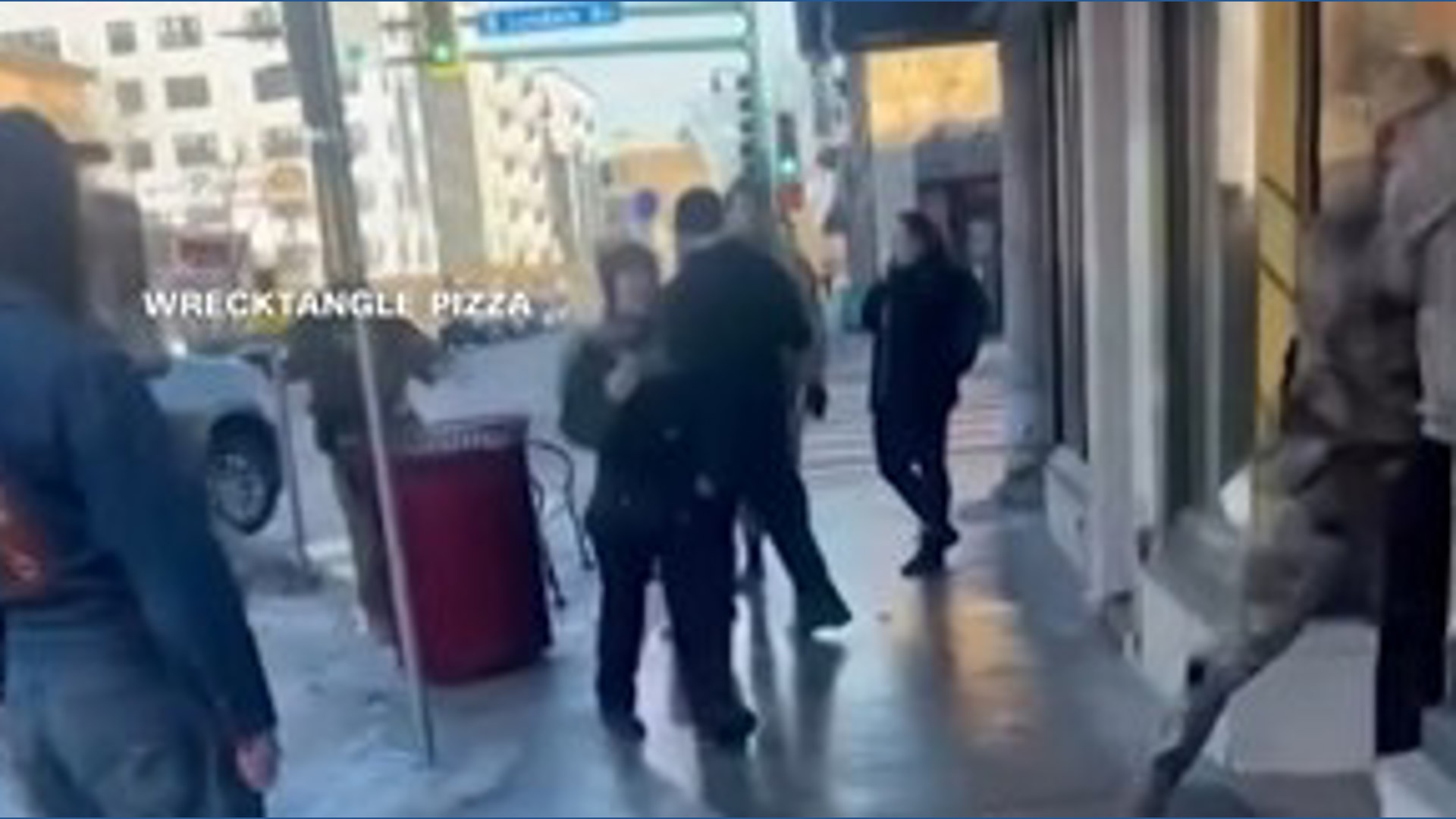 Officers denied entry at Minneapolis pizza restaurant