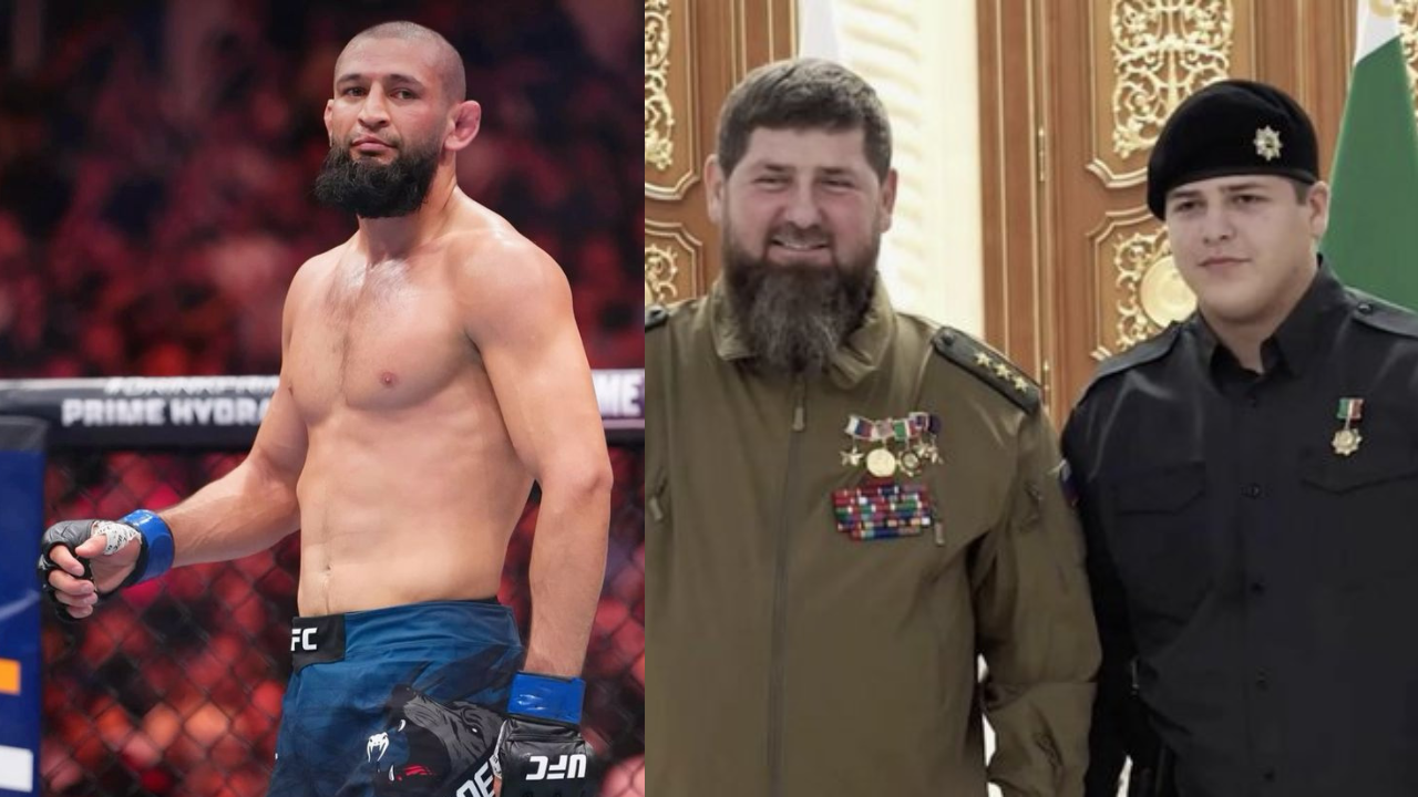 Russia: UFC champion Khamzat Chimaev & Chechen leader Ramzan Kadyrov's ...