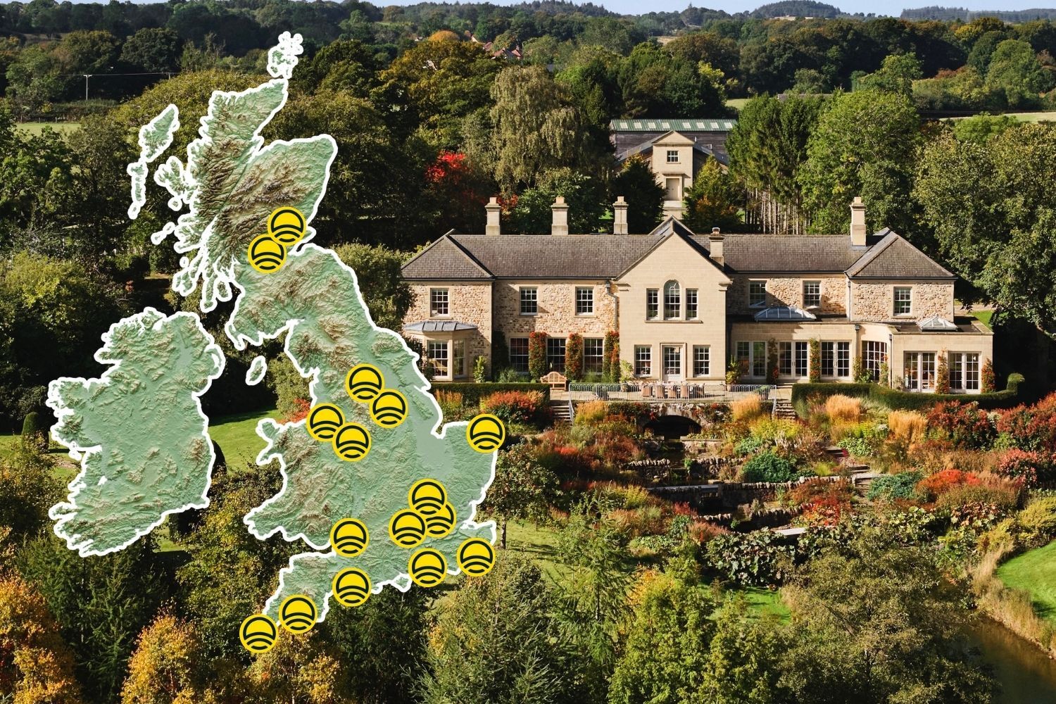 Is there an Omaze house near you? Map shows locations of every prize ...