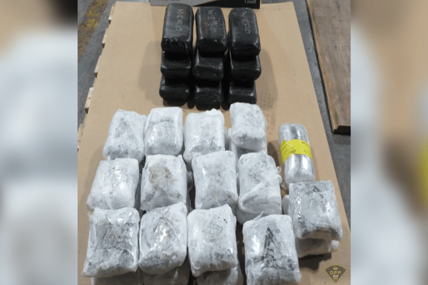 $7M in heroin found on truck trying to cross into Canada from US