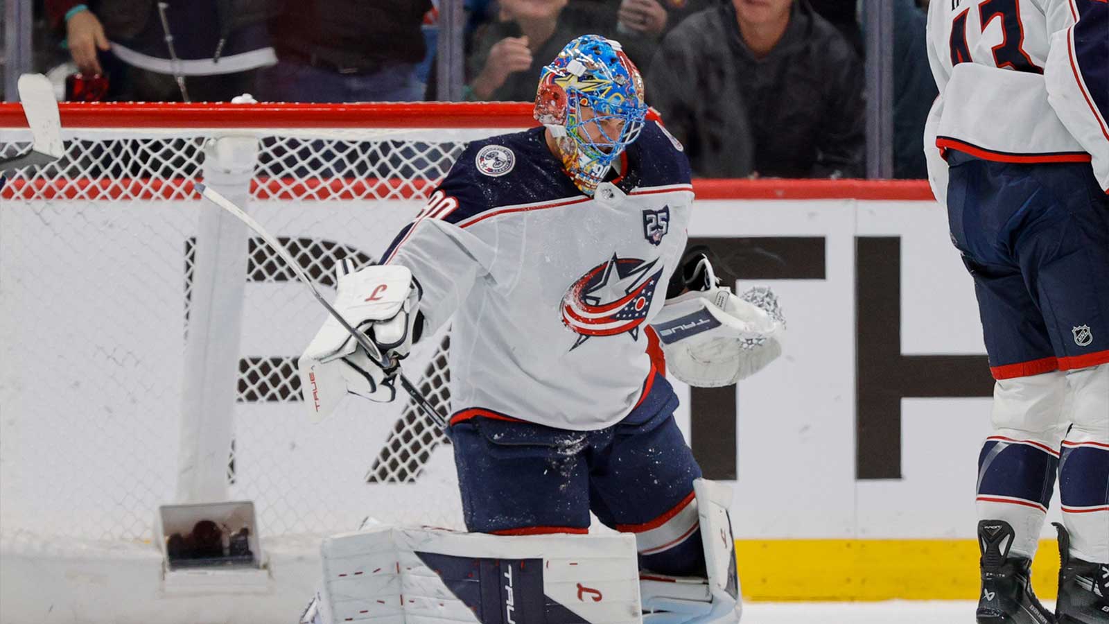 Blue Jackets’ Elvis Merzlikins loves 'new energy' in Columbus after ...