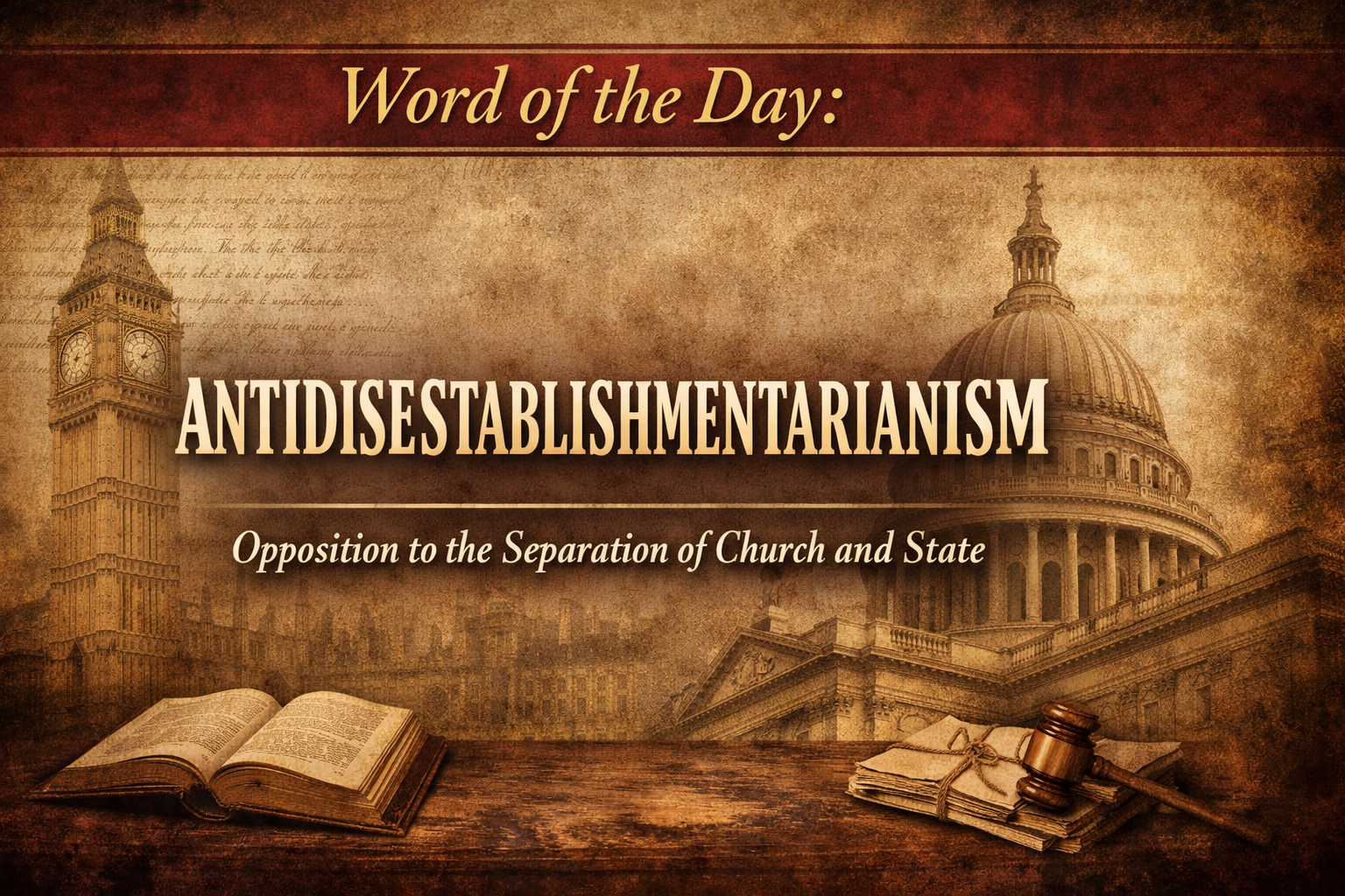 Word of the day: Antidisestablishmentarianism — the longest non ...