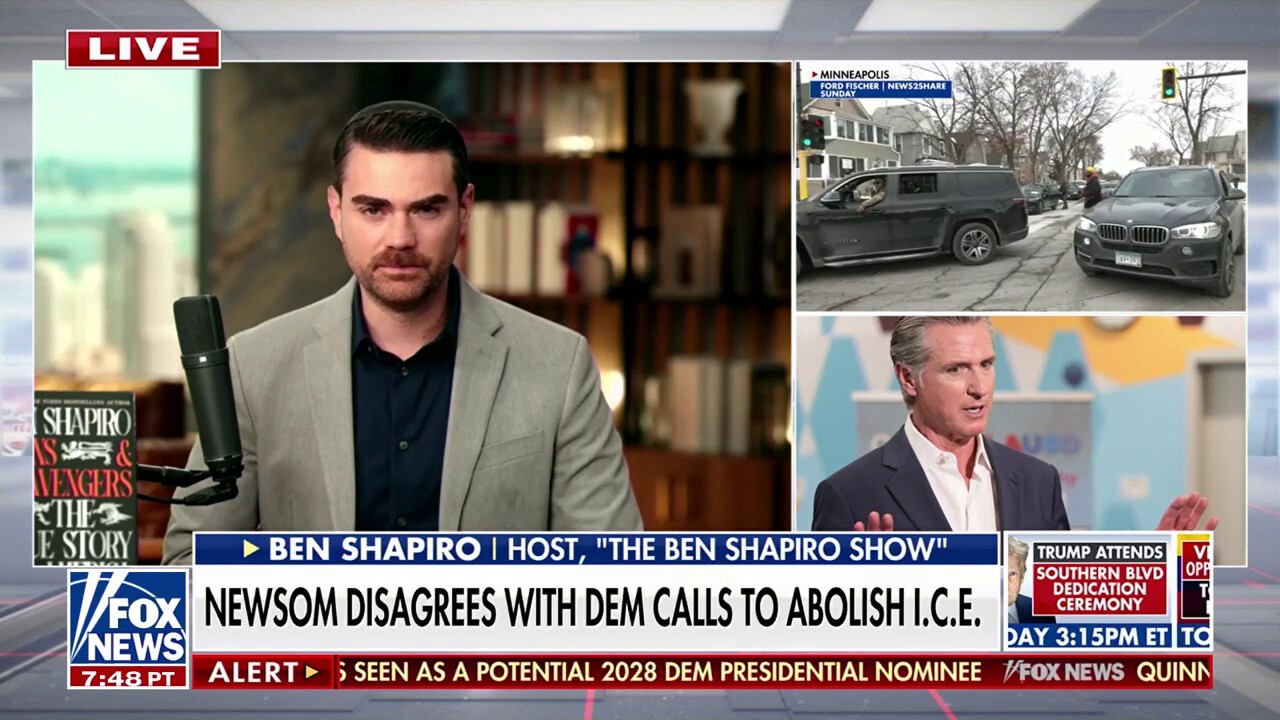 Newsom retreats on anti-ICE messaging, disagrees with calls to abolish ICE
