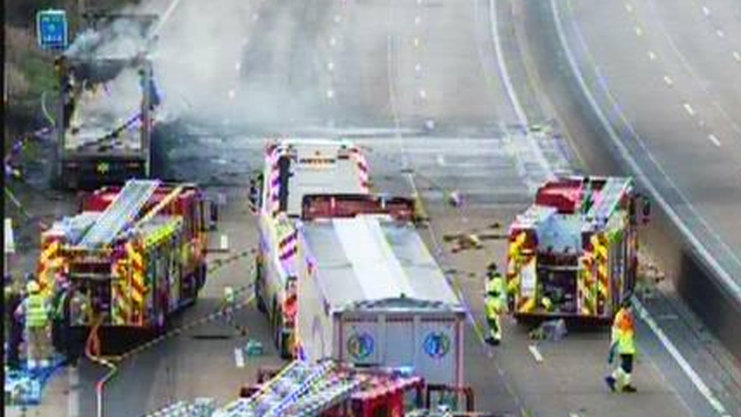 M25 chaos: Lorry fire forces full motorway closure