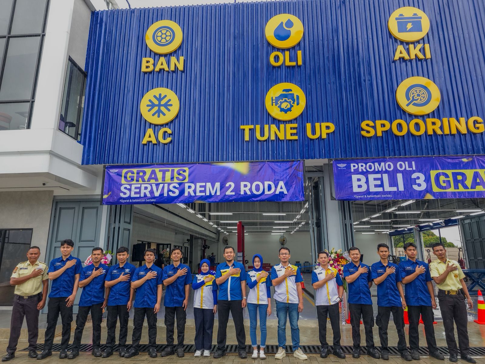 Bengkel BOS Sentul resmi beroperasi, layani servis berkala hingga kaki-kaki
