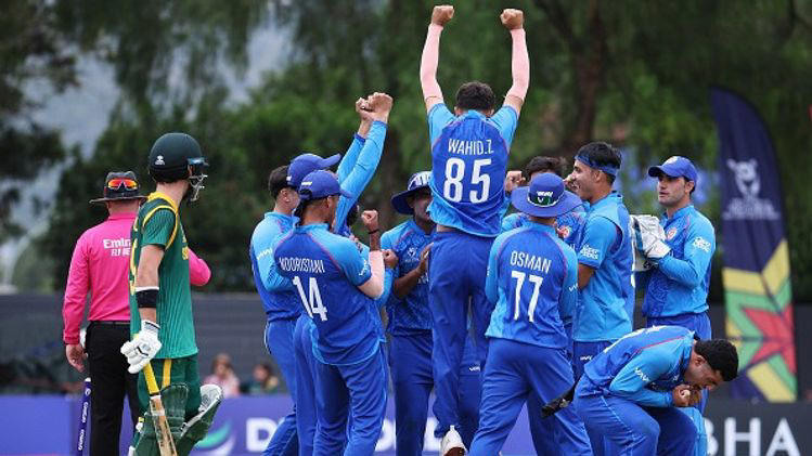 U-19 World Cup: Afghanistan shock South Africa with memorable 28-run ...