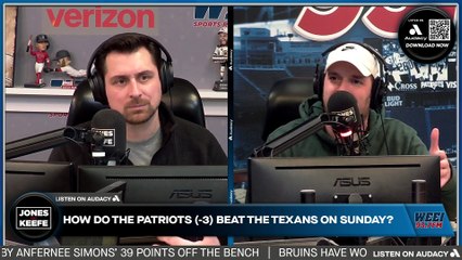 How do the Patriots (-3) beat the Texans on Sunday? | Jones & Keefe