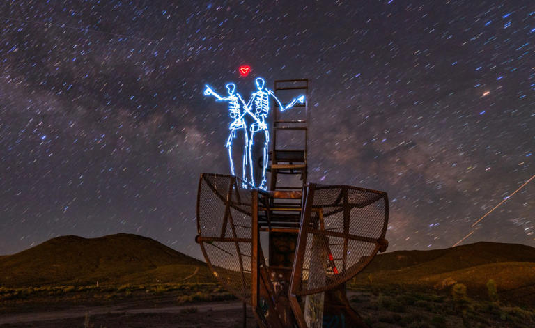 Neon meets nature inside the Nevada State Museum