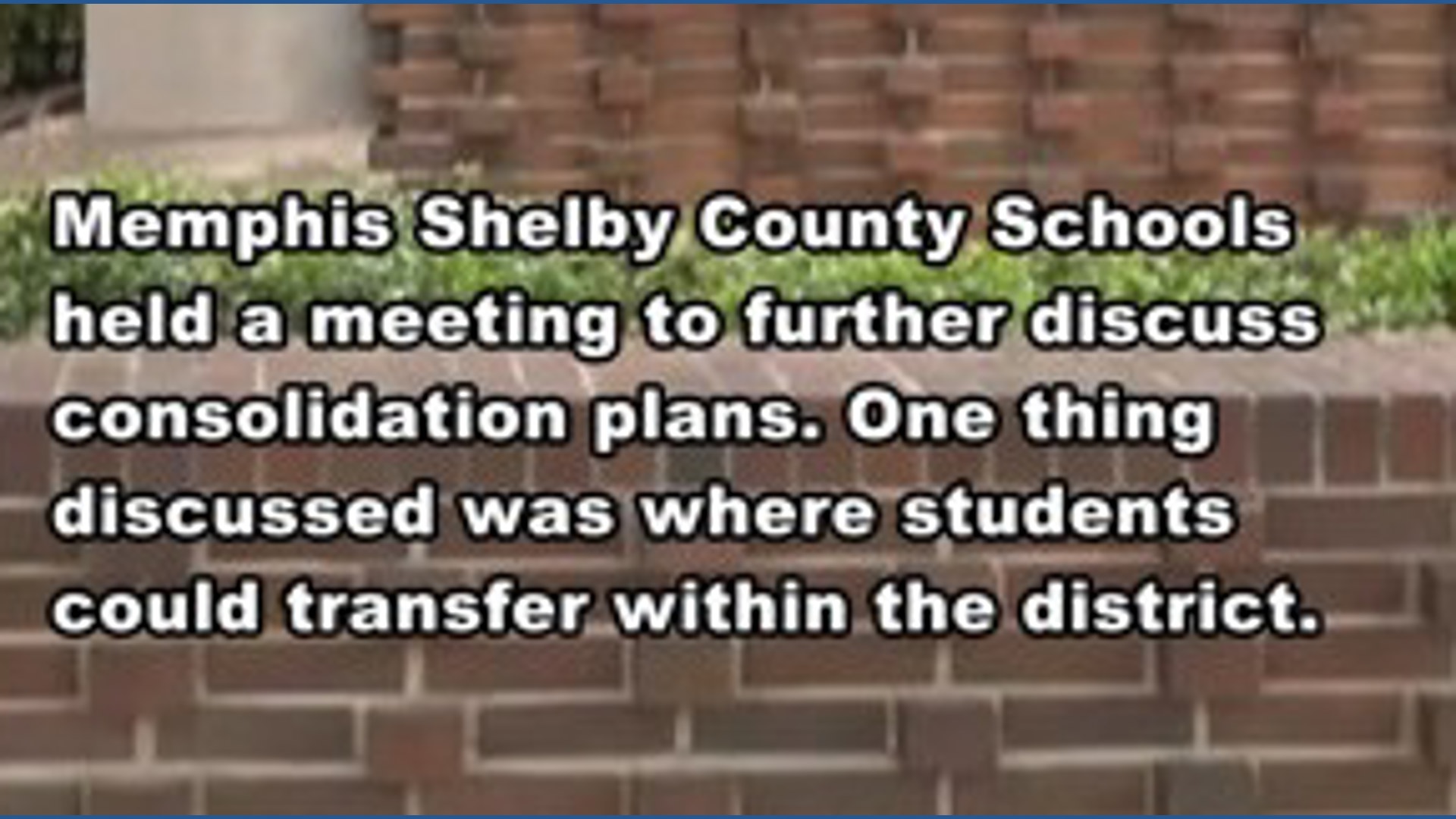 MSCS is continuing school consolidation discussions