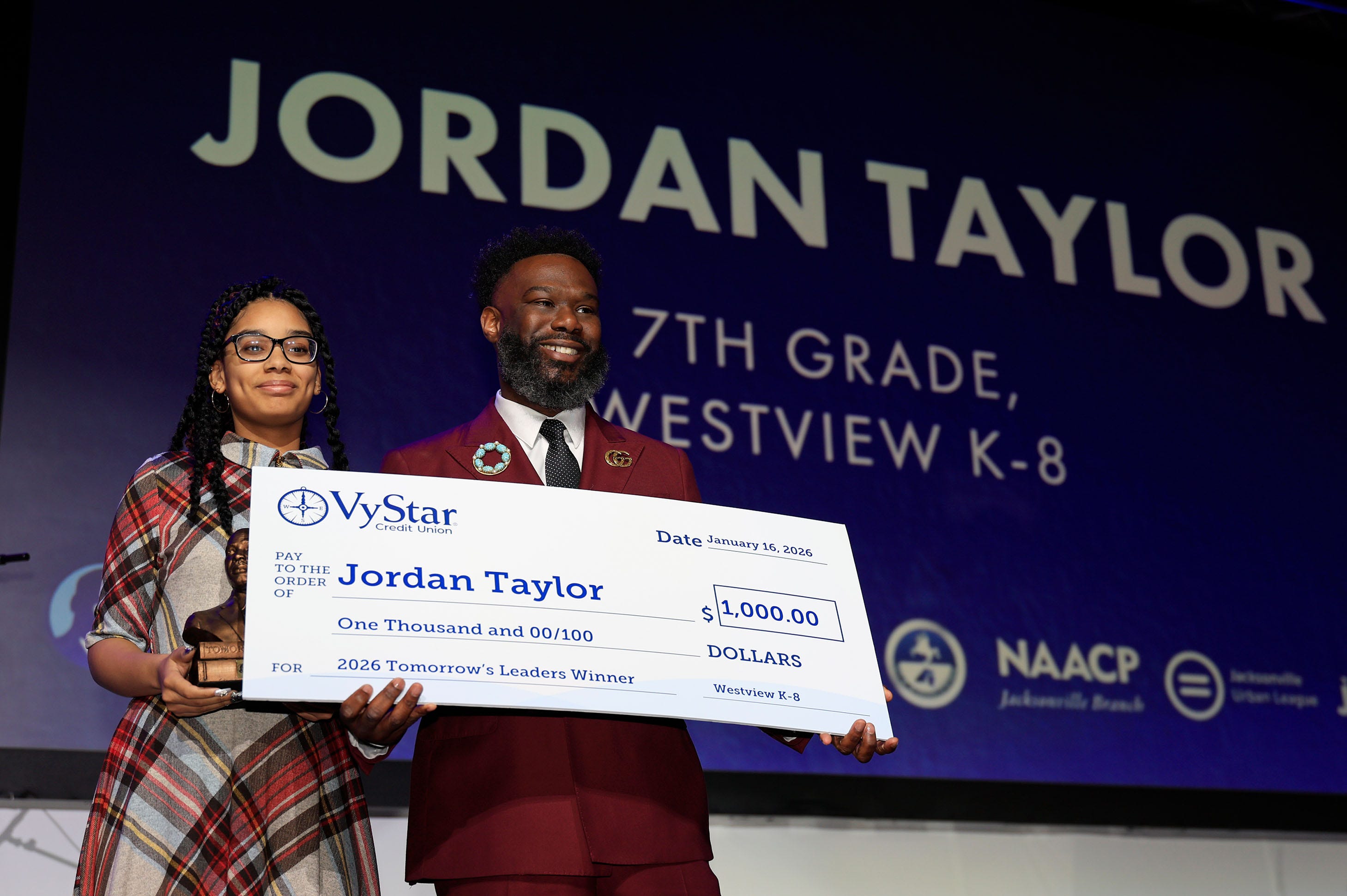 Jacksonville youth echo MLK ― 'walk with courage' ― in words and art