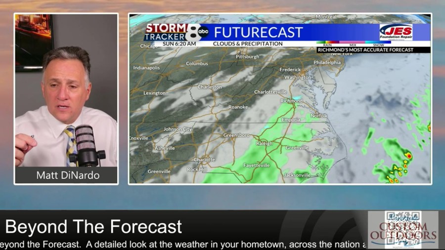 StormTracker8 beyond the forecast: Sunday snow, inauguration and MLK Jr ...