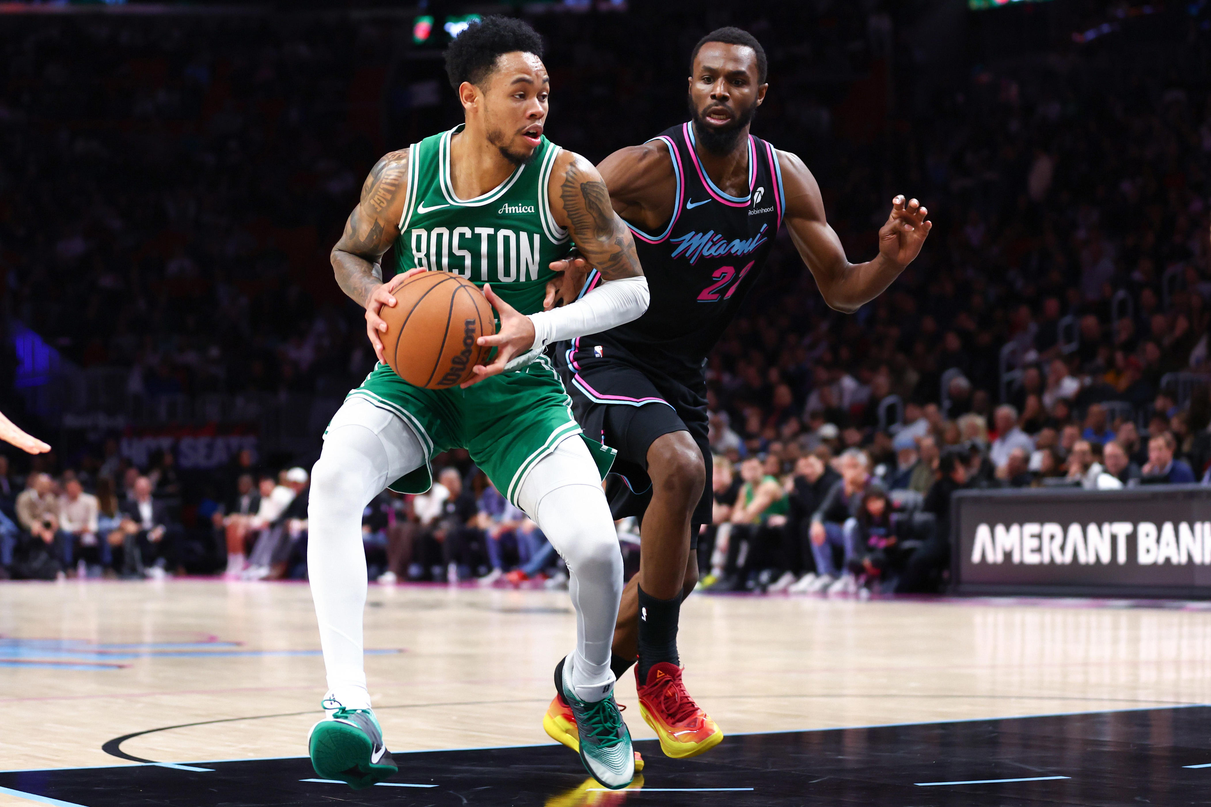 Adjusting to the Boston Celtics, Anfernee Simons is finding his role ...