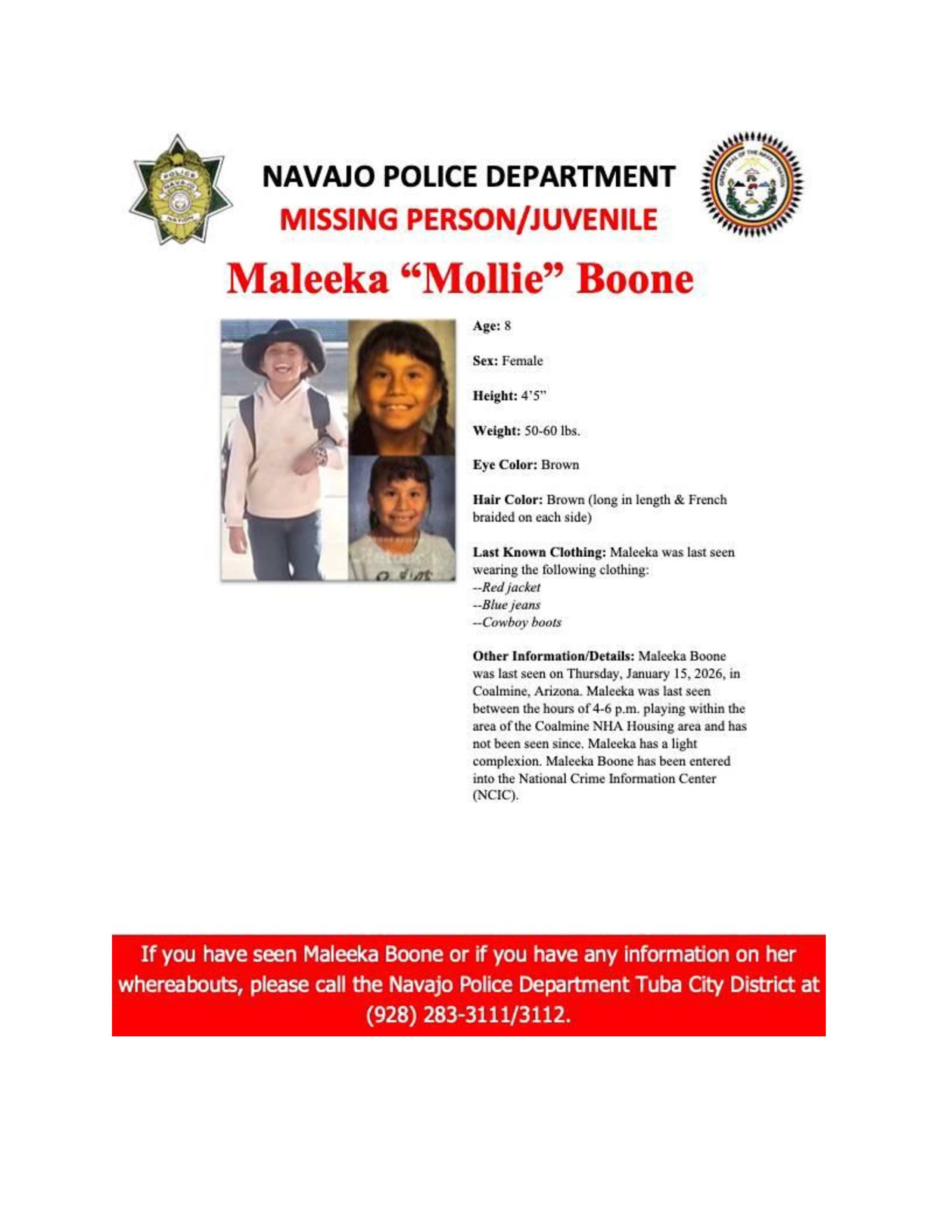 What we know about Navajo girl’s death after Turquoise Alert