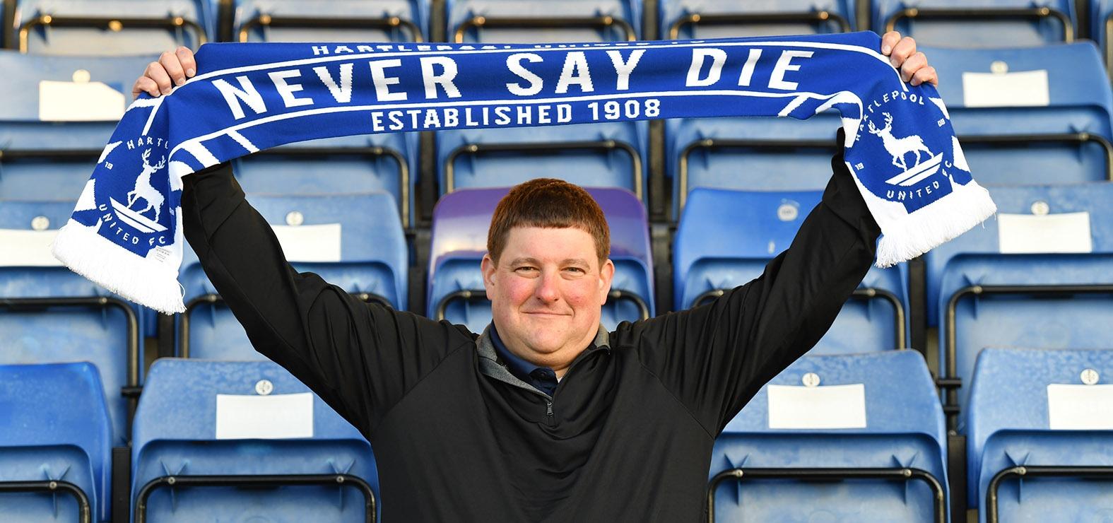 New Hartlepool United owner Landon Smith raring to go ahead of first ...