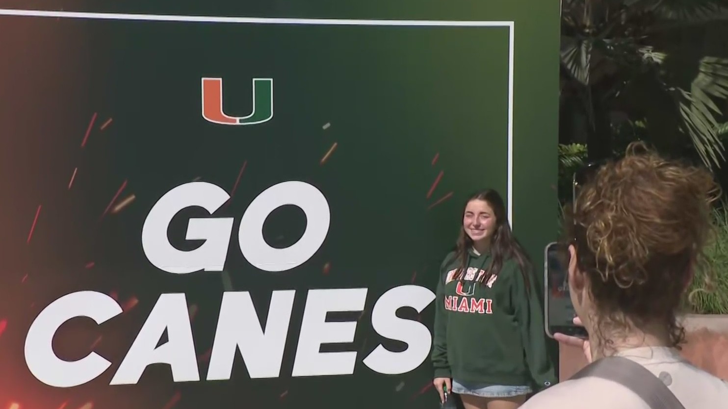 Pep rally held for University of Miami Hurricanes as they chase a ...