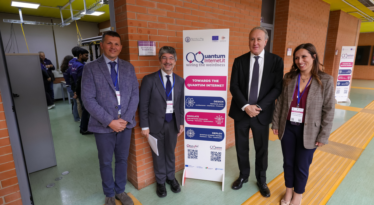 Napoli arriva il Quantum internet testbed