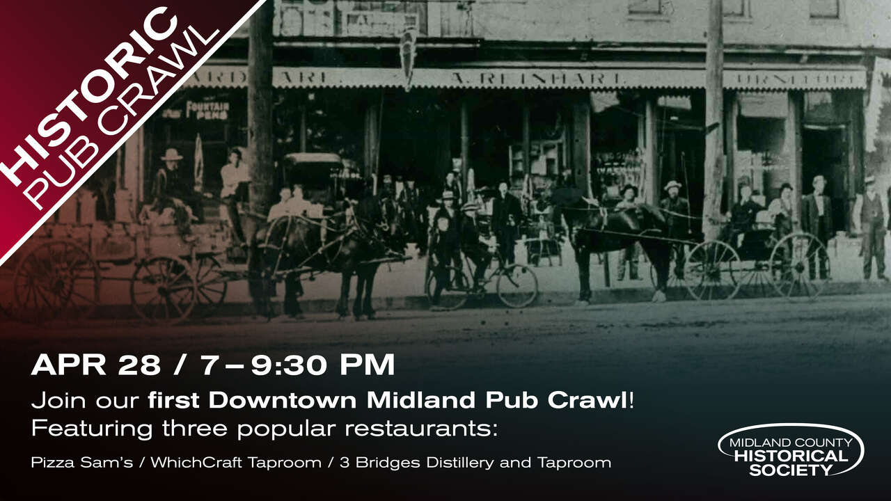 Historic downtown Midland pub crawl set for April 28