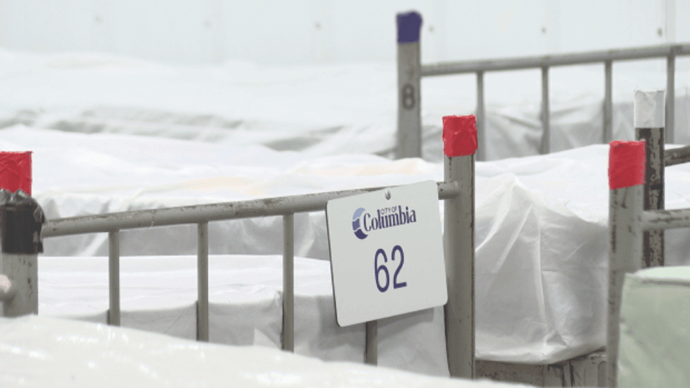 Columbia's emergency winter shelter sees surge amid frigid temperatures