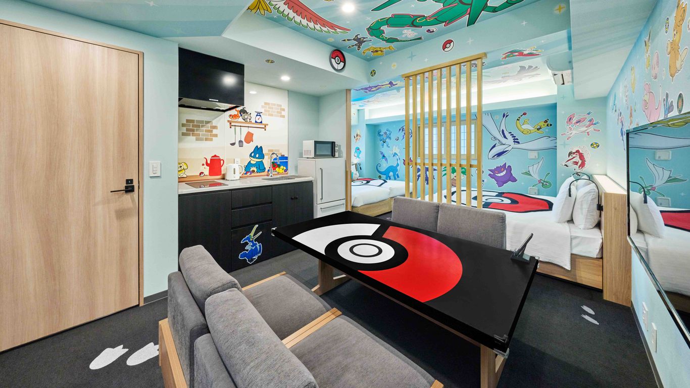 MIMARU announces renovation of Pokémon rooms in Japan