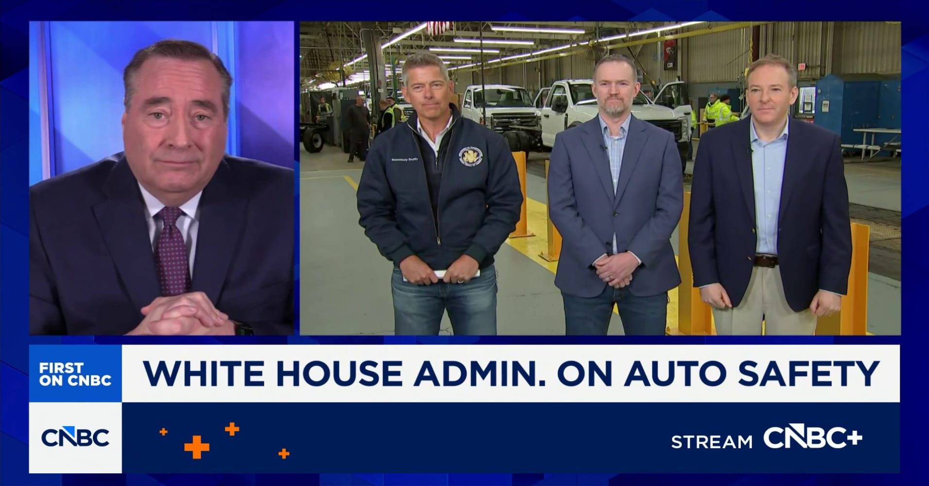 Watch CNBC’s full interview with Sean Duffy, Jamieson Greer, and Lee Zeldin