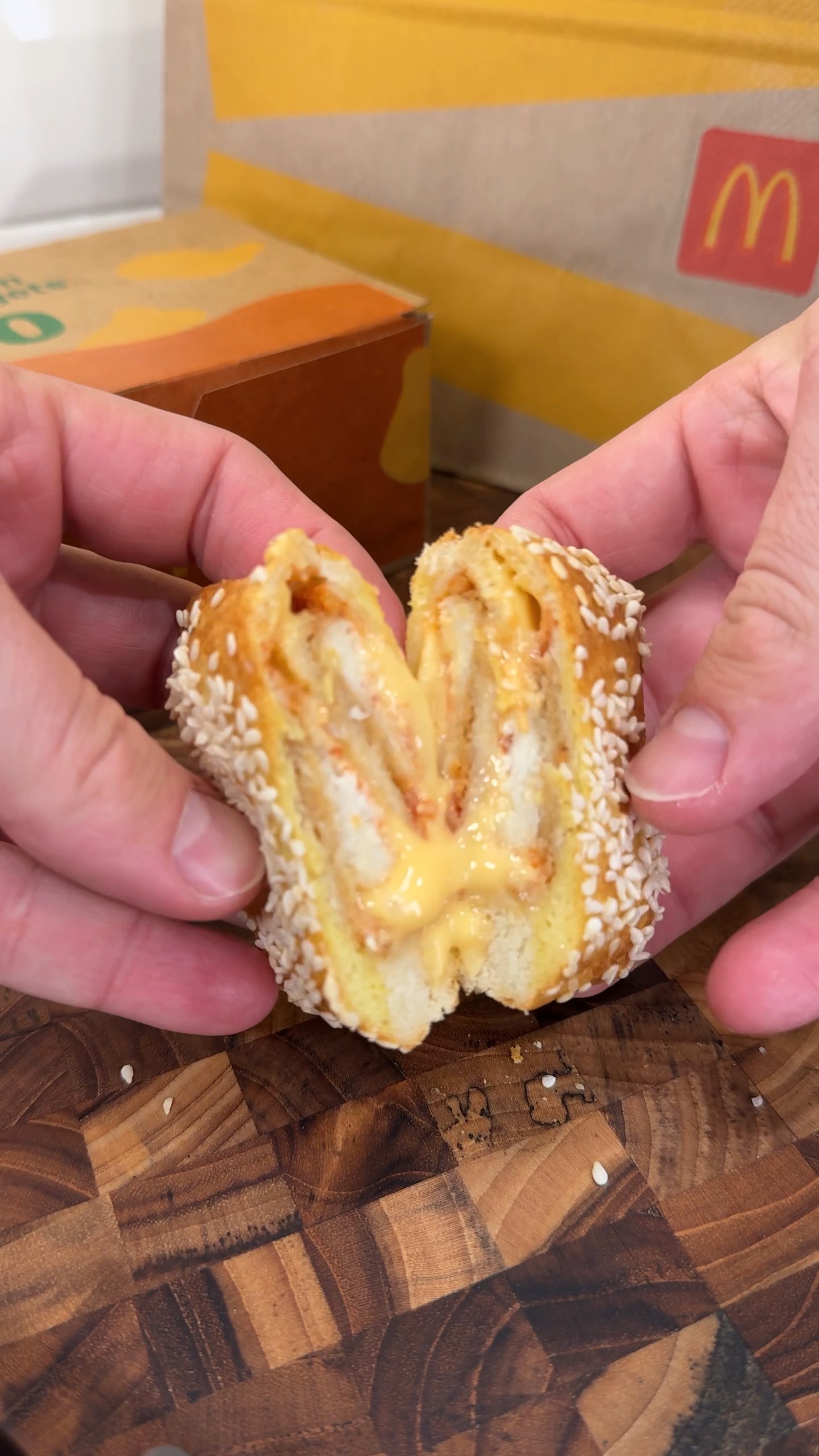 Chicken nugget Big Mac hack