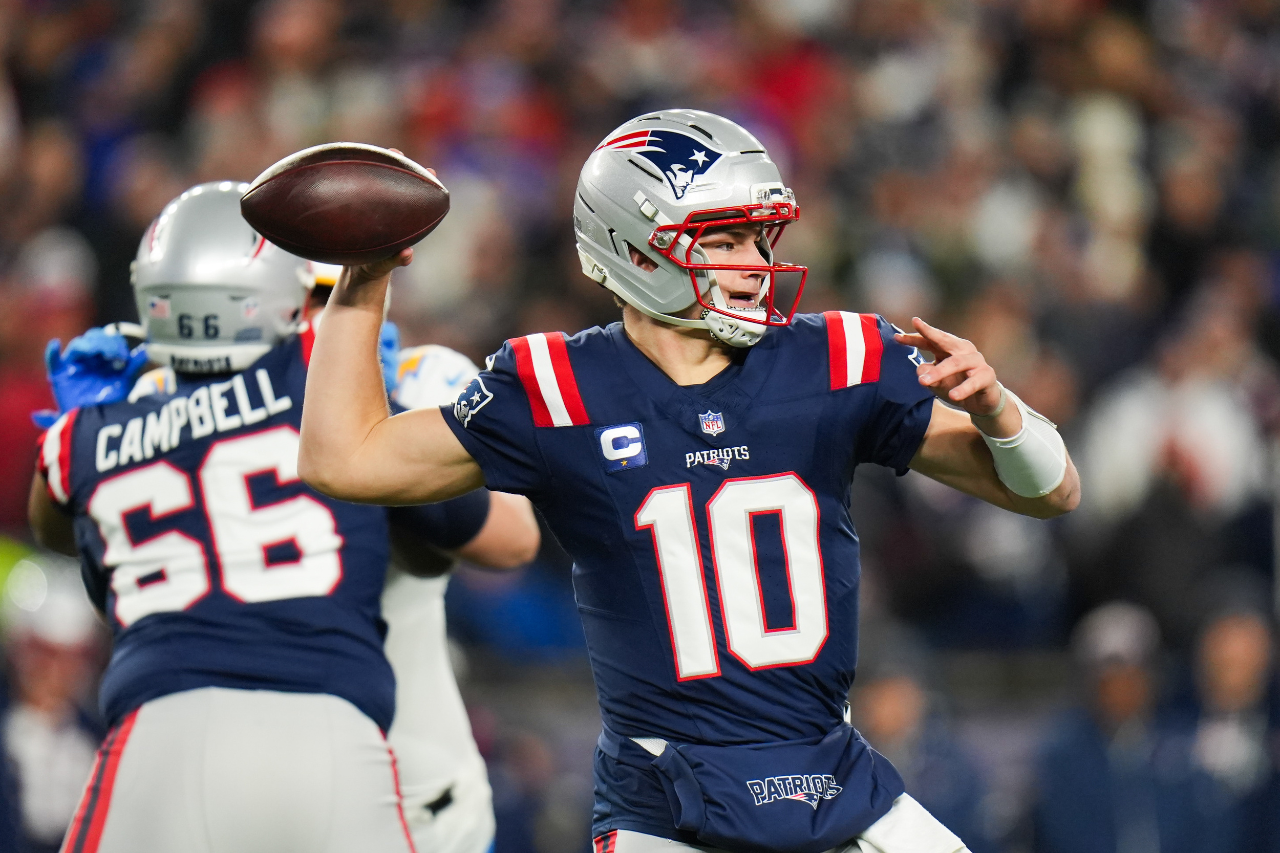 Why Patriots QB Drake Maye merits MVP more than the Rams' Matthew Stafford
