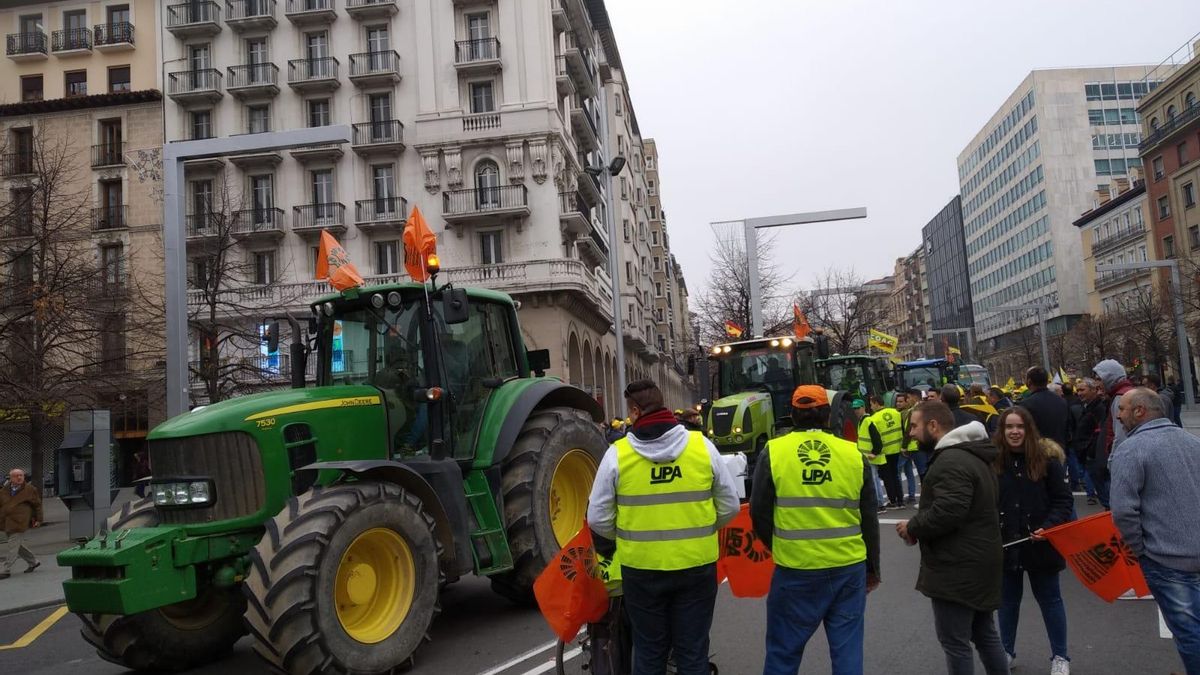Nuevas protestas del campo aragonés: una tractorada tomará las calles ...