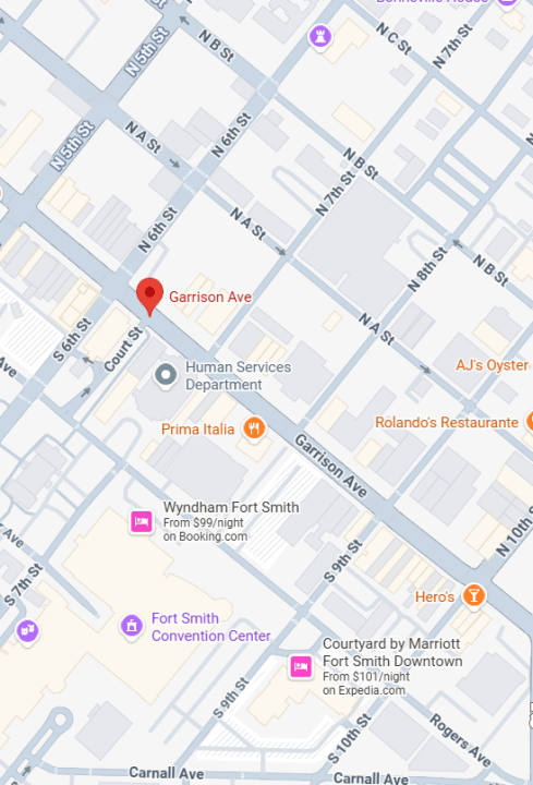 Street closure in Fort Smith for MLK Day parade