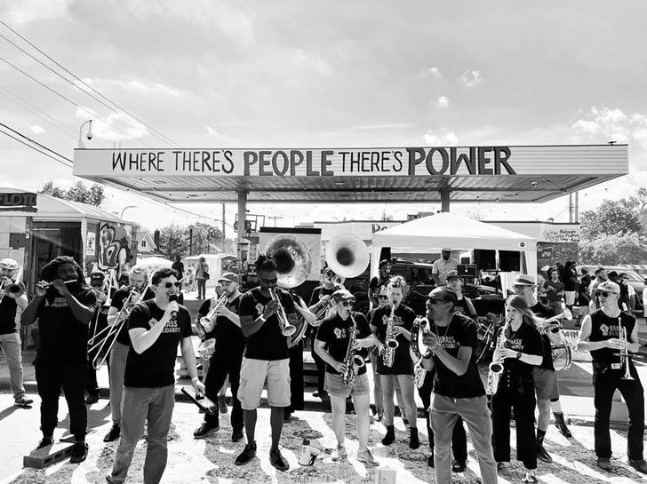 Minneapolis brass band founded after George Floyd's murder helps ...